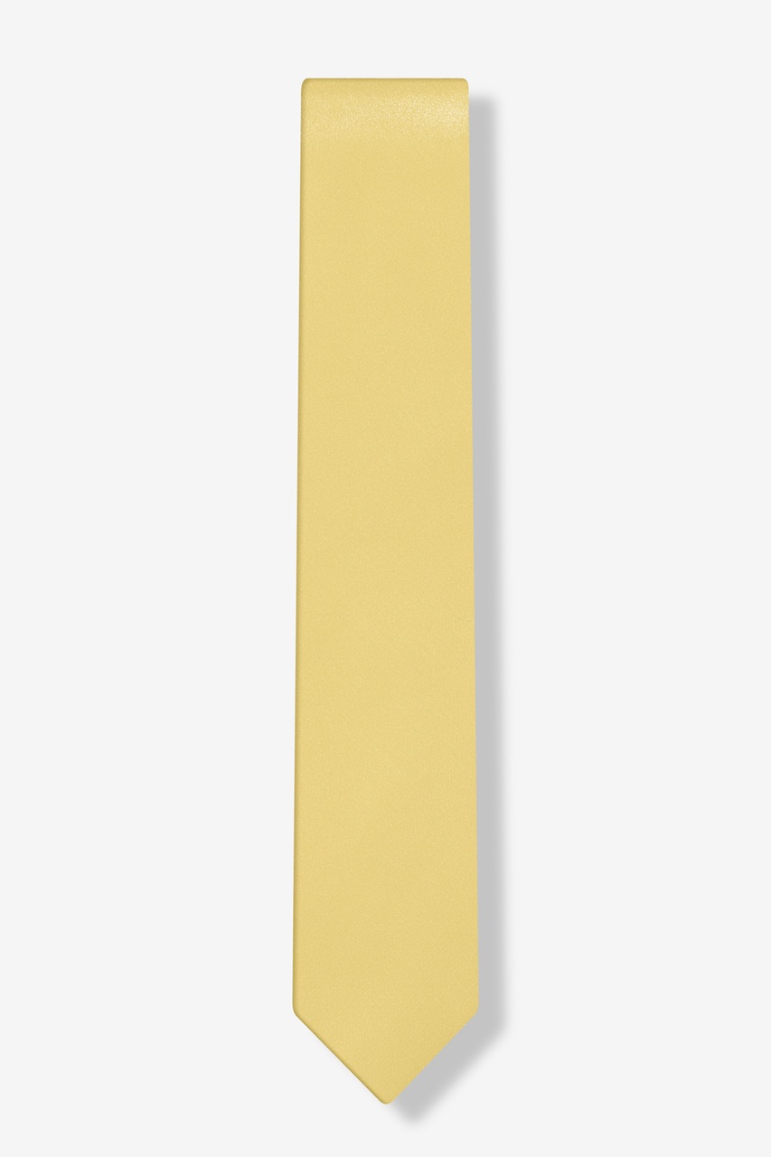 "Sunshine Yellow 2"" Skinny Silk Tie | Formal Neckties | Ties.com"